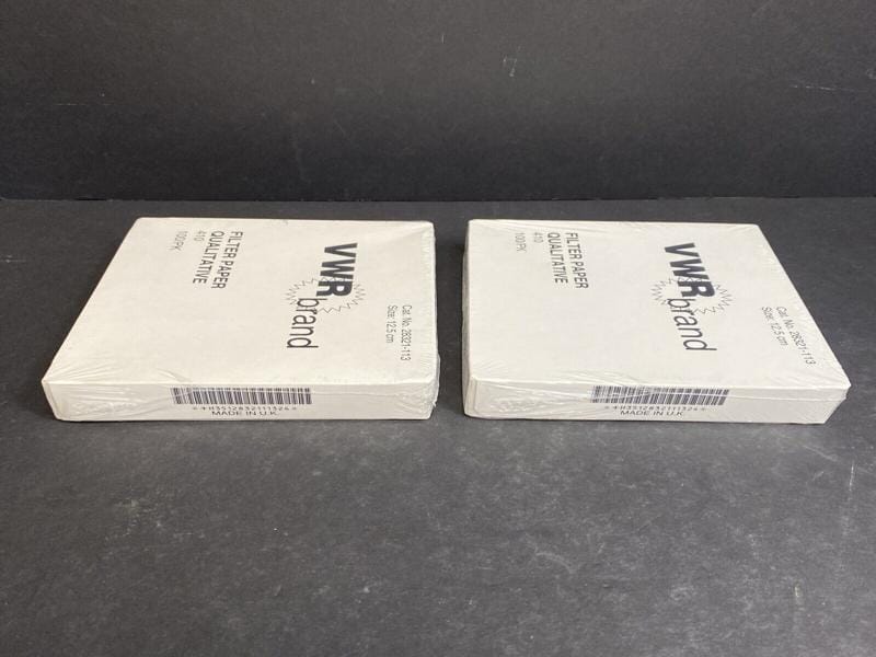 VWR Filter Paper Qualitative Grade 410 - 2 Boxes, 100 Sheets — Life ...