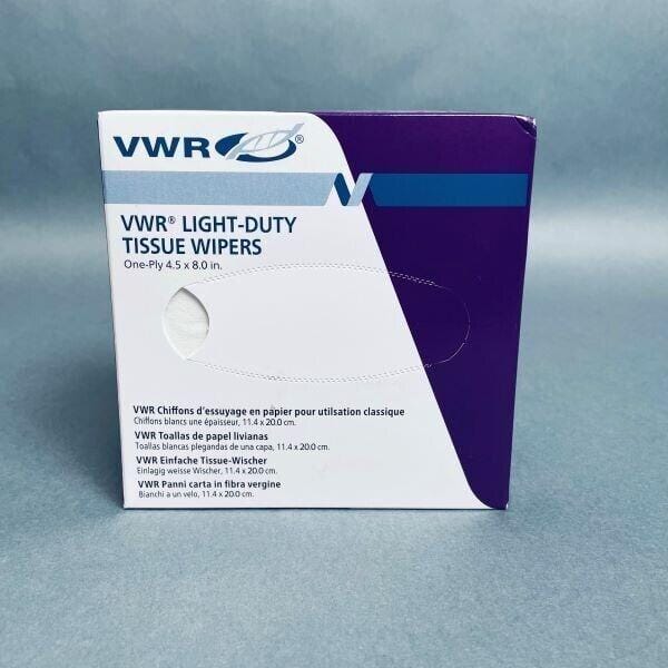 VWR Tissue Wipers Light Duty 42 Boxes with 280 Sheets Each — Life ...