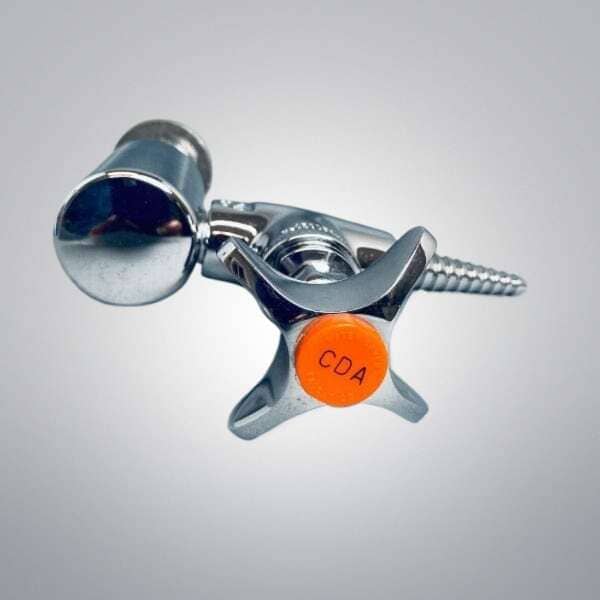 Watersaver Gas Needle Valve 150 psi Orange CDA Label Total of 2 Valves ...